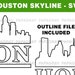 Houston Skyline SVG | Digital Download | Houston SVG, Houston PNG ...