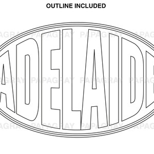 Adelaide SVG Vector Graphic Bundle - 6 Designs | Digital Download ...