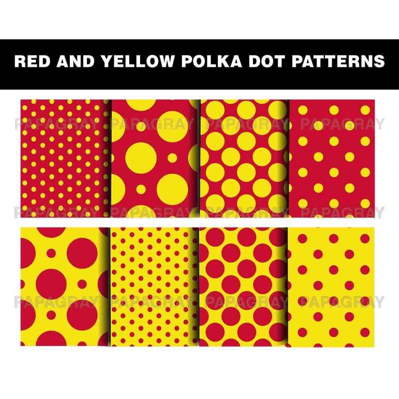 Yellow Polka Dots - Etsy