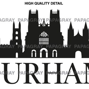 Durham England Skyline SVG Vector Graphic Bundle (digital Download) - Etsy