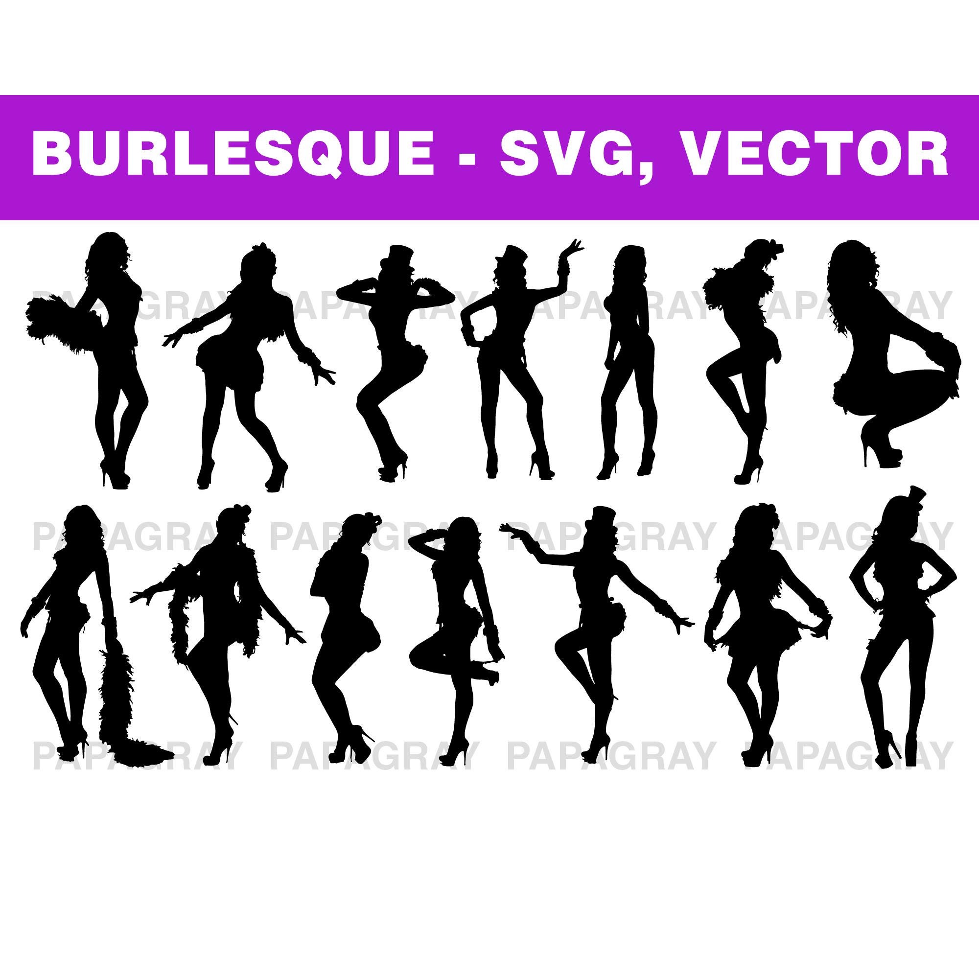 Burlesque Clip Art