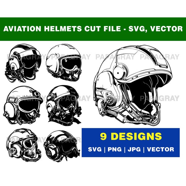 Pilot Helmet - Etsy
