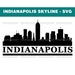 Indianapolis Skyline SVG: City Vector Graphic (digital Download) - Etsy