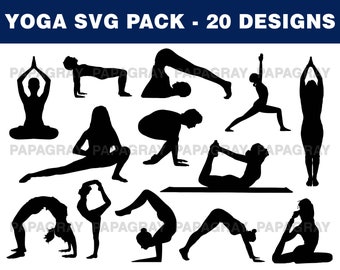 Free Yoga Svg - Etsy Canada