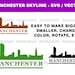Manchester Skyline SVG Digital Download Manchester SVG, Manchester ...