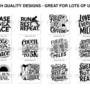 Running Sayings SVG Vector Bundle - 20 Designs | Digital Download ...