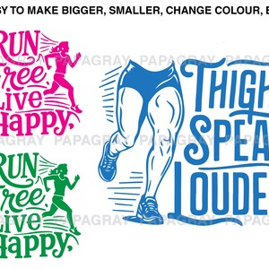 Running Sayings SVG Vector Bundle - 20 Designs | Digital Download ...