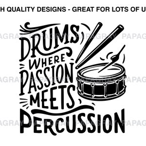 Drum Sayings SVG Vector Bundle: 21 Designs (digital Download) - Etsy