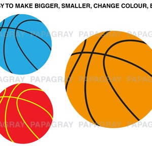 Basketball SVG Vector Graphic Set - 2 Designs | Digital Download ...