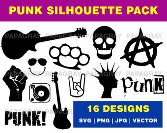 Punk Rock Png - Etsy