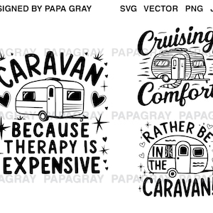Caravan Sayings SVG - 20 Designs | Digital Download | Camping Quotes ...