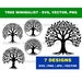 Tree SVG Bundle 7 Designs Digital Download Family Tree SVG, Minimalist ...