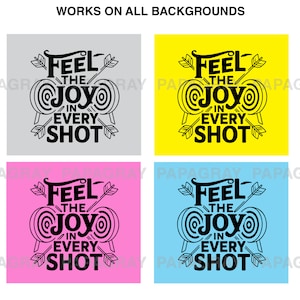 Archery Sayings SVG Bundle 14 Designs Digital Download Bowman Vector ...