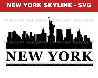 New York Svg Bundle, New York City Svg, Instant Download, NYC Svg, New ...
