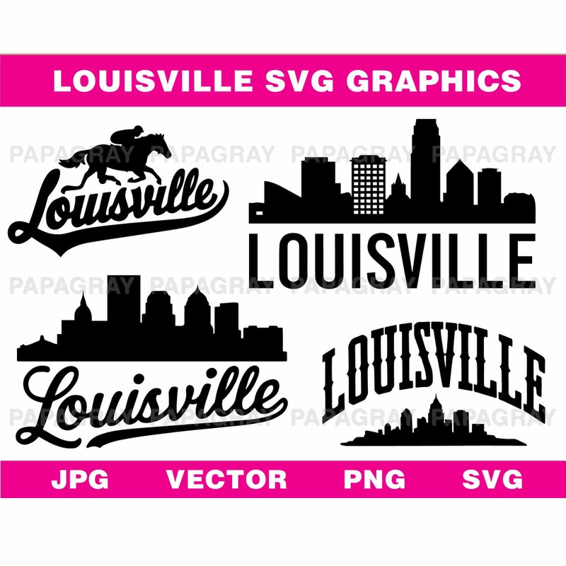 University of Louisville Svg - Etsy