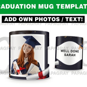 Graduation Mug Templates 15 Designs Digital Download University ...