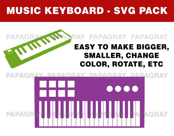Music Keyboard Silhouette