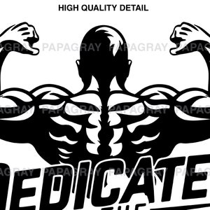 Bodybuilding Quotes SVG Pack 21 Designs Digital Download Weightlifting ...