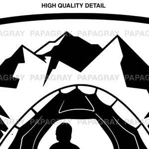 Camping Monogram SVG Vector Digital Download Camper PNG, Outdoor ...