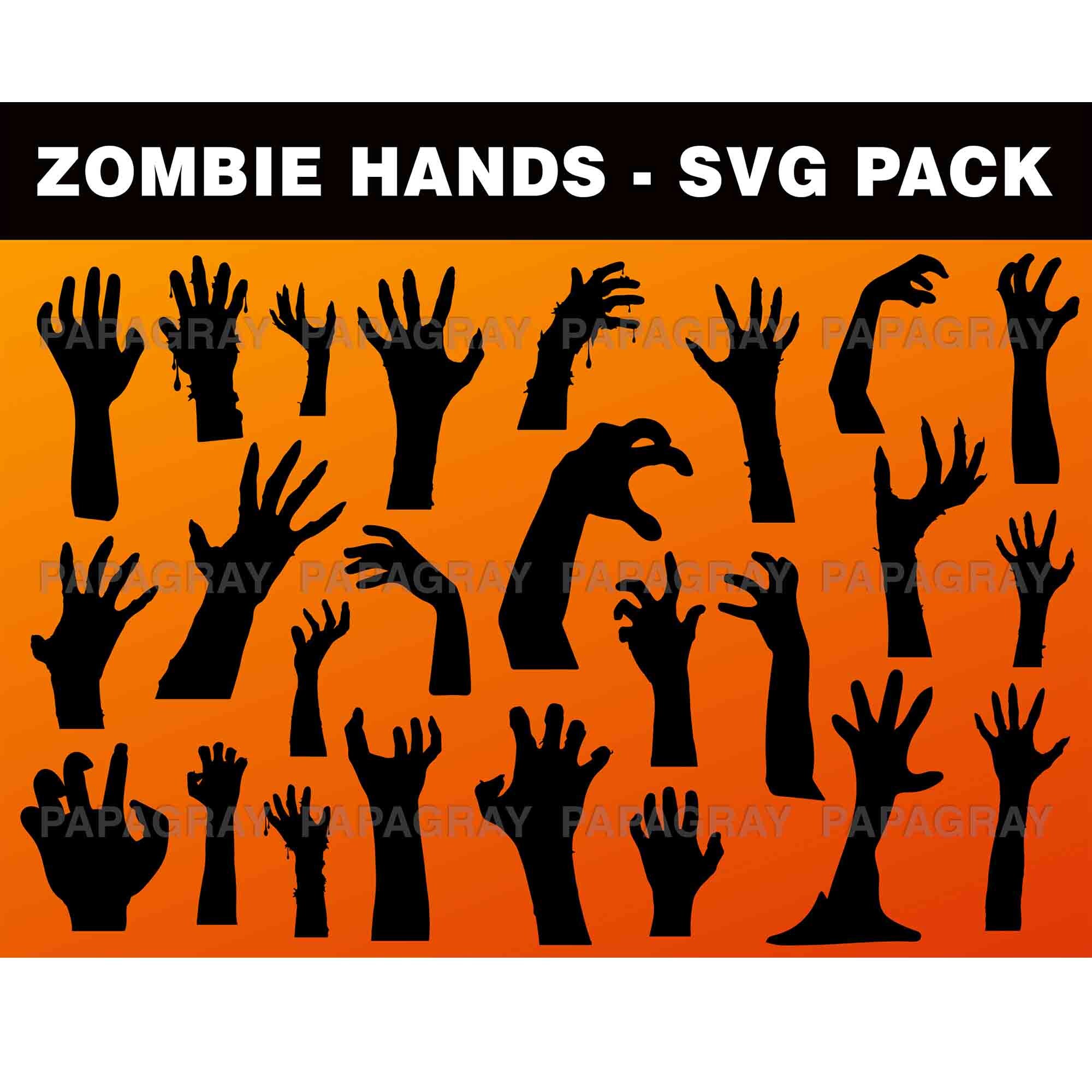 Zombie Hand Silhouette