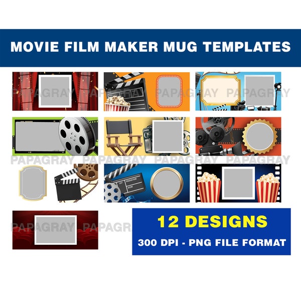 Sublimation Photo Film Template - Etsy