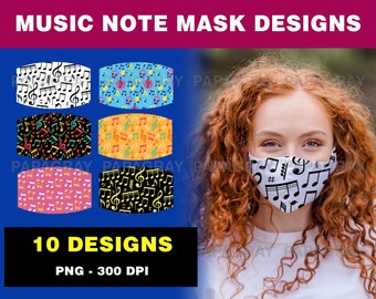 Musician Face Mask - Etsy