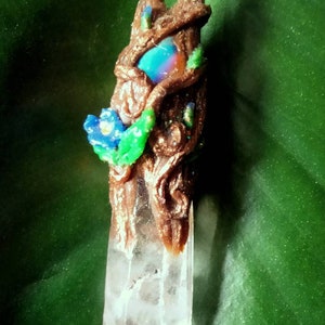Clear Quartz Enchanted Pendant Necklace. - Etsy