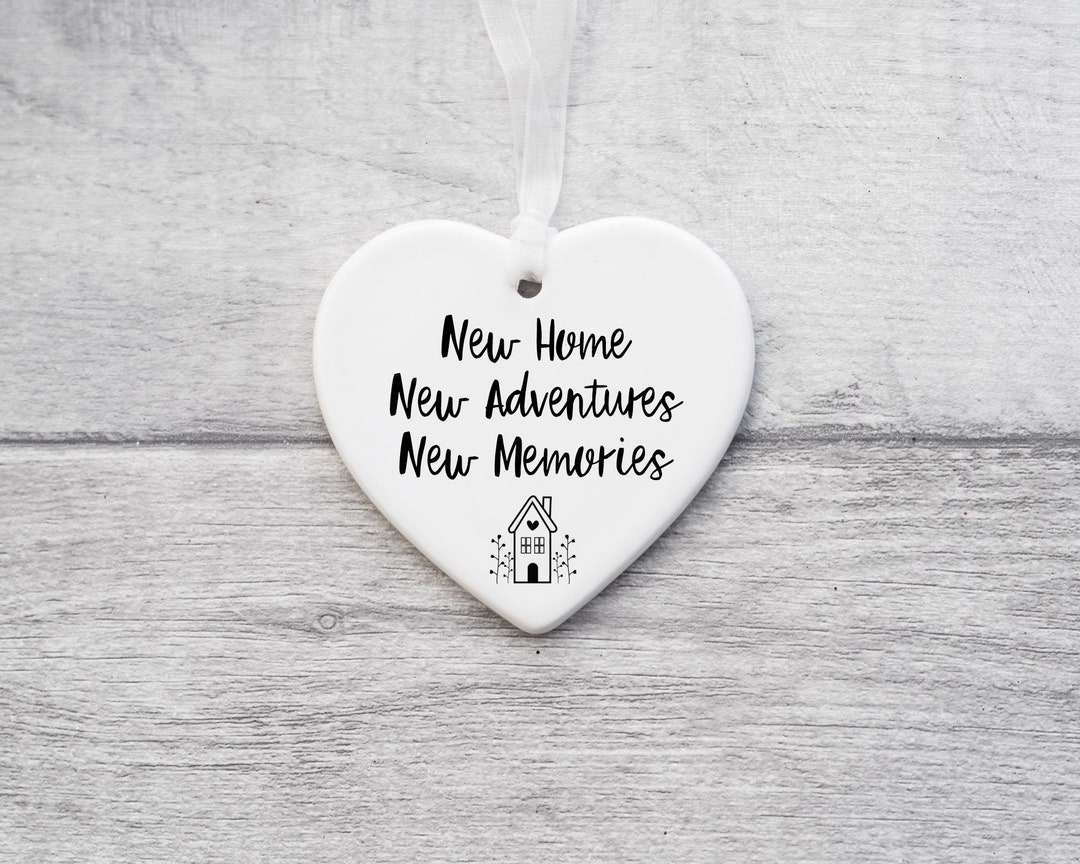 New Home, New Adventures, New Memories Gift, New Home Gift, New Home ...