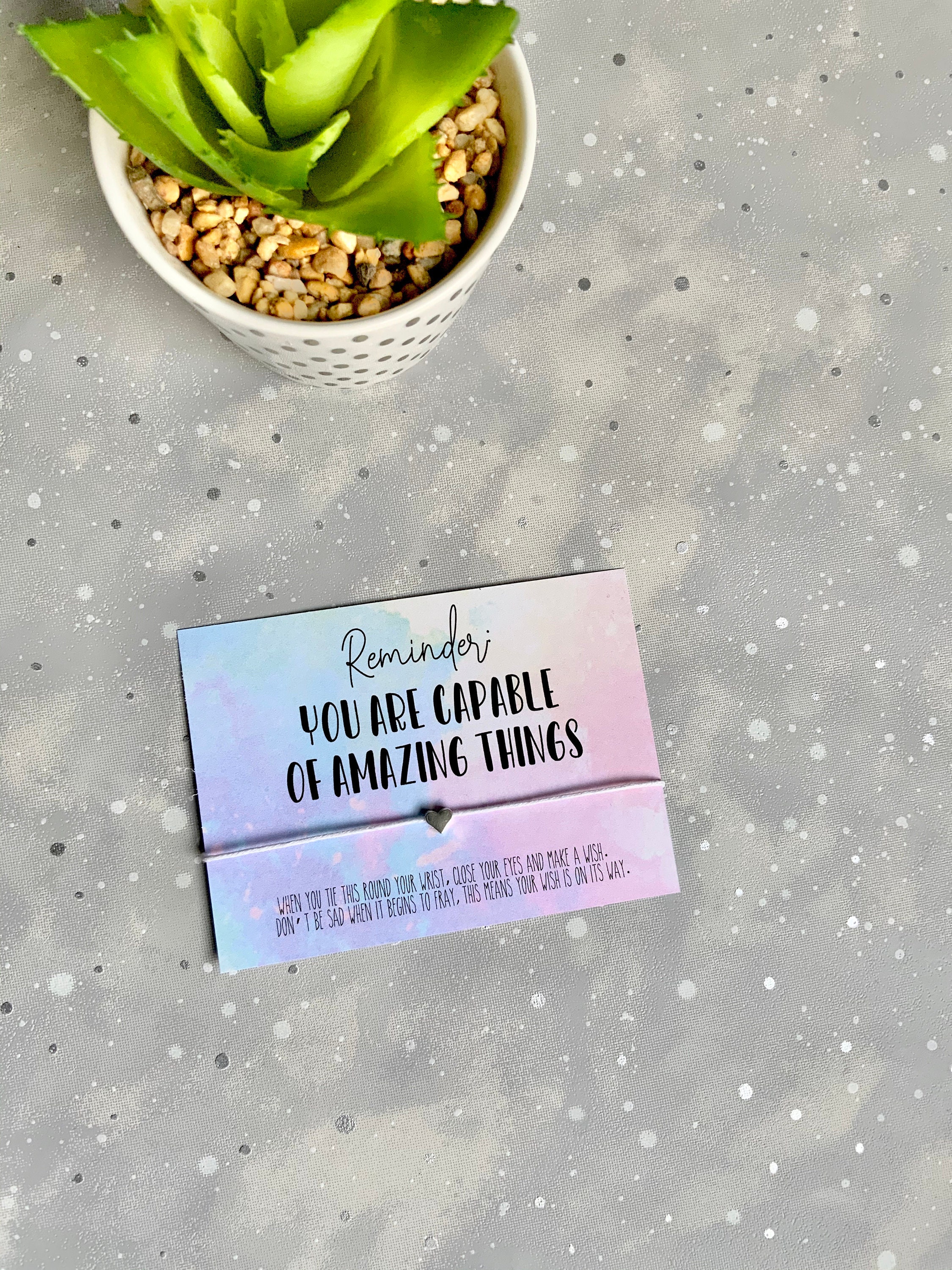 Charm Bracelets positivity gifts you are amazing, positive affirmation ...