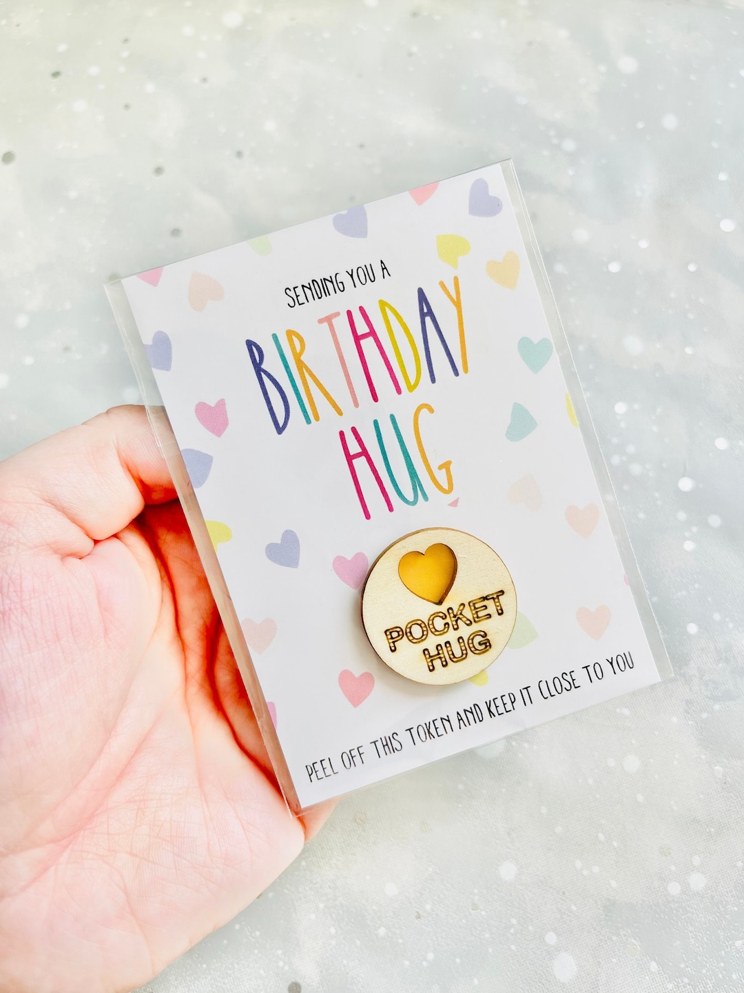 Happy Birthday Pocket Hug, Sending a Birthday Hug, Send a Cuddle ...