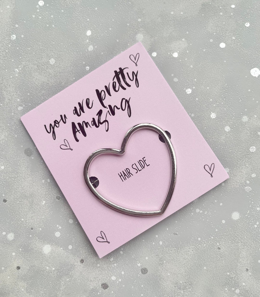 You Are Pretty Amazing Hair Slide You Are Amazing Gift Cheer - Etsy UK
