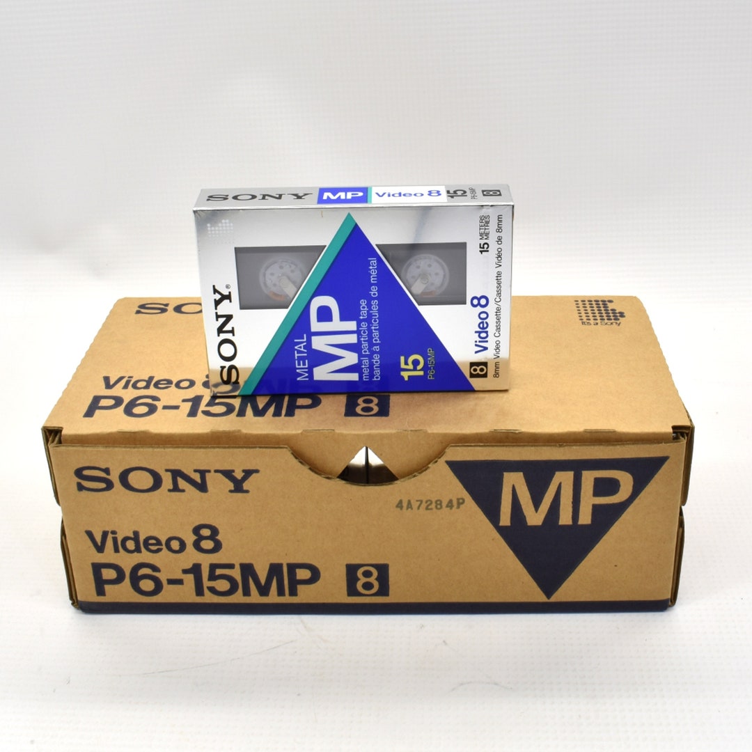 Sony Video 8mm MP P6-15MP Metal Case of 10 Sealed - Etsy