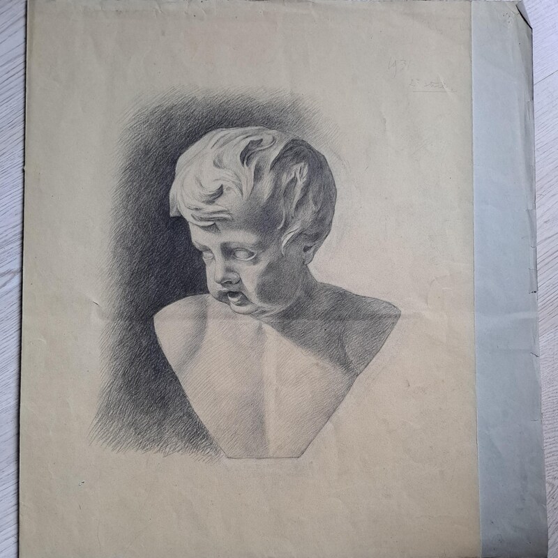 Antique Drawing - Etsy