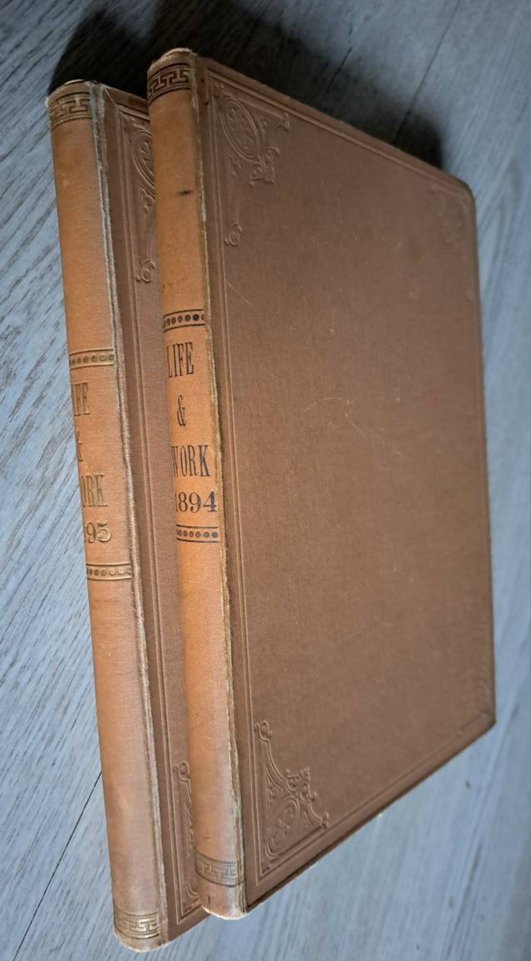 Two Big Victorian Life and Work Illustrated Magazines Year 1894 and ...