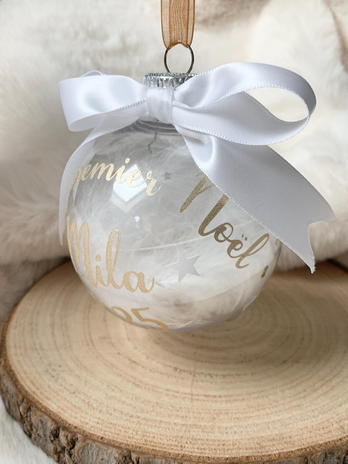 Personalized Christmas Ball, Christmas Ball, Glitter Christmas Ball, My ...