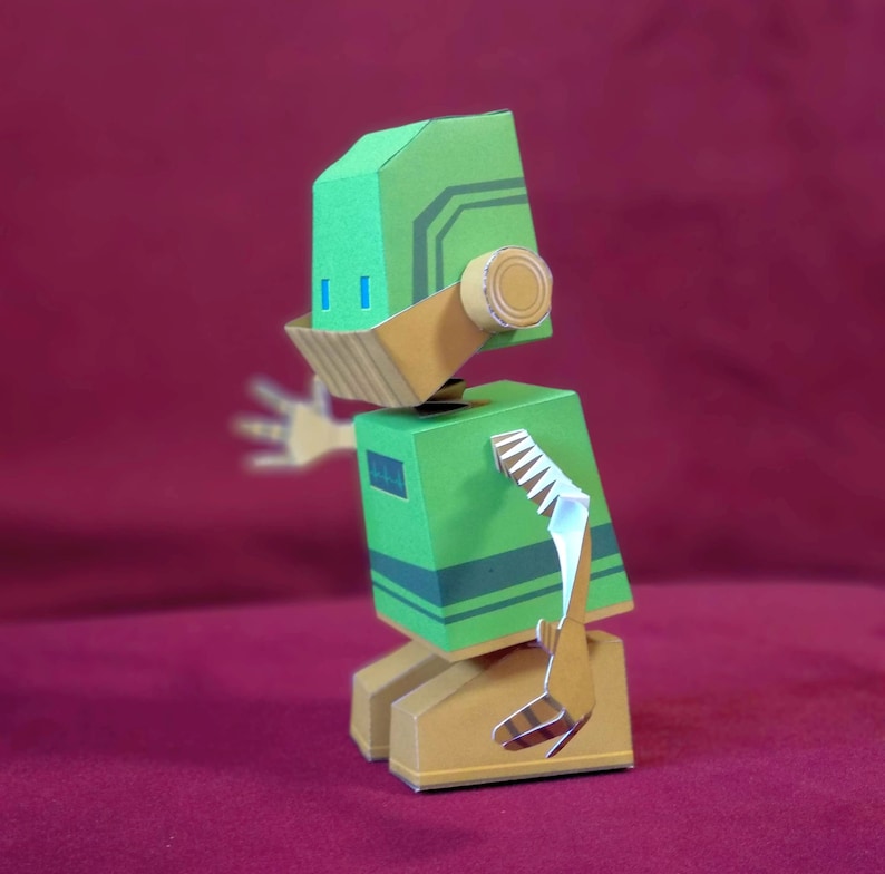 JW Kids Activity DIY Translator Robot Toy Sculpture PDF | Etsy