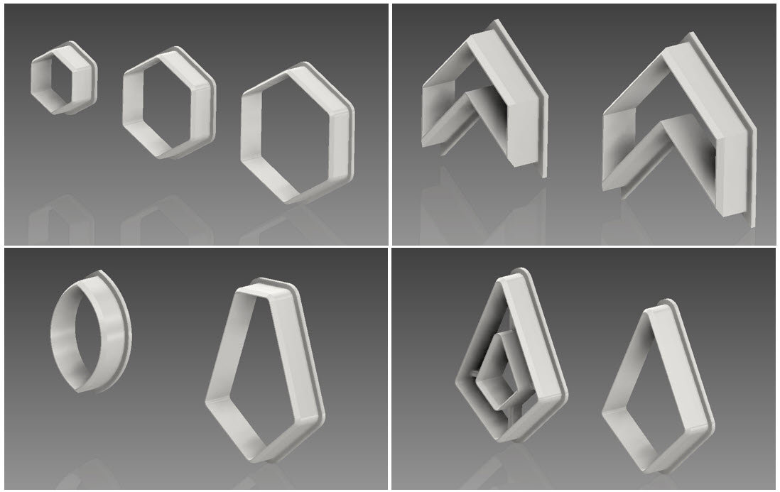 24 Polymer Clay Cutter Shapes STL DIGITAL DOWNLOAD - Etsy UK