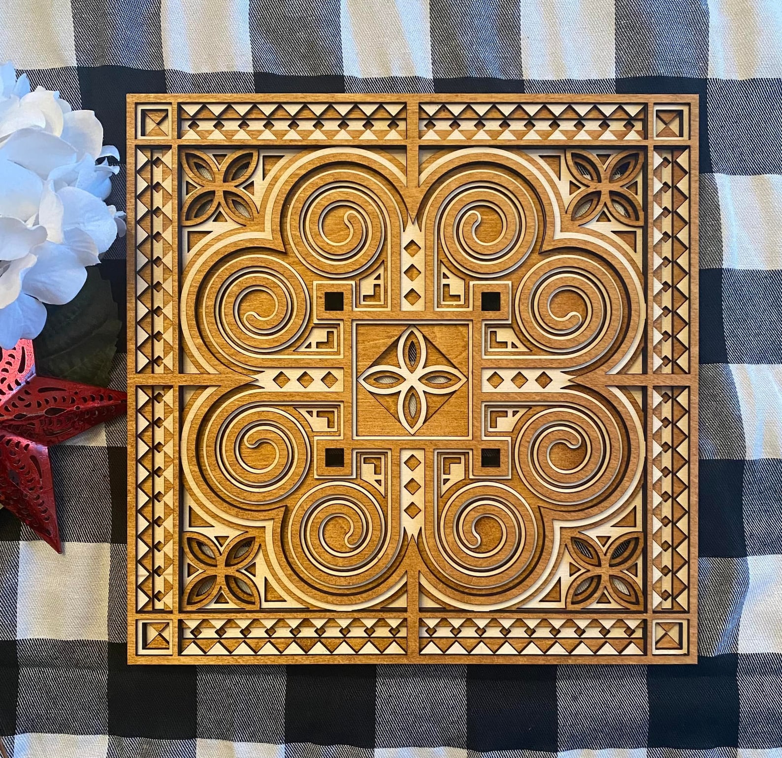 Hmong Mandala - HP3 - Etsy