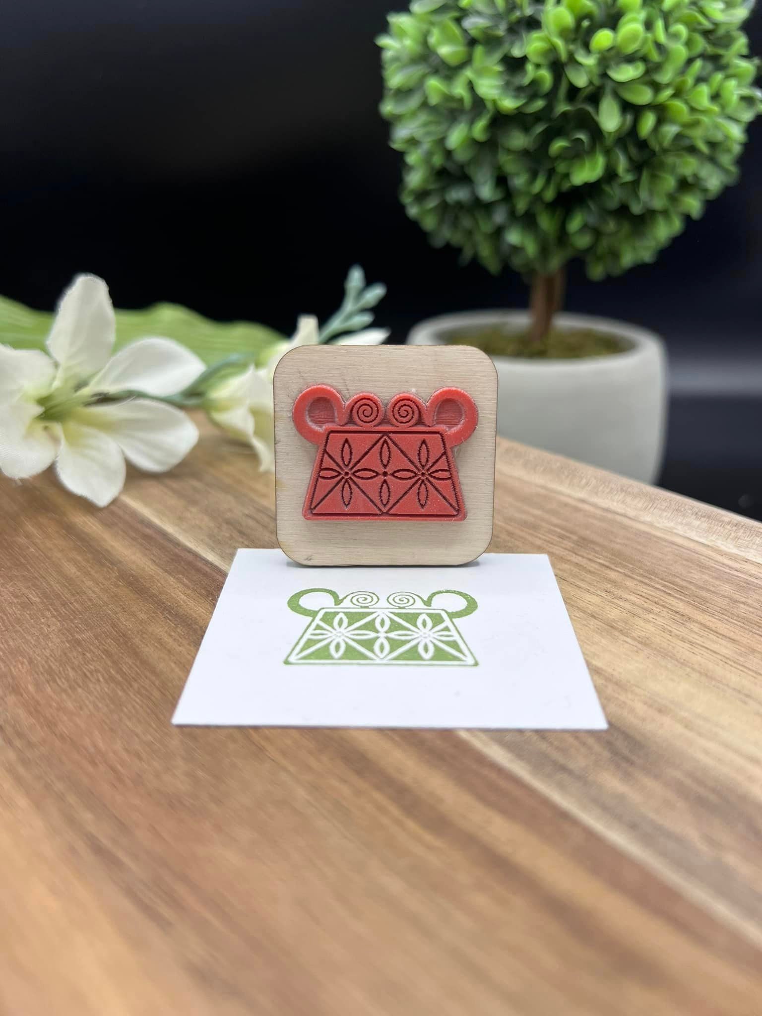 Hmong Inspired Ink Stamp Spirit Lock - Etsy