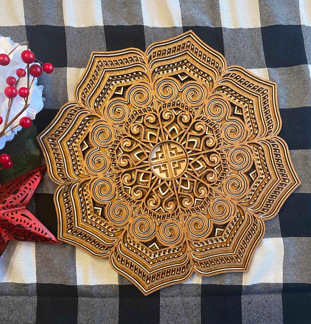 Hmong Mandala - HP4 - Etsy