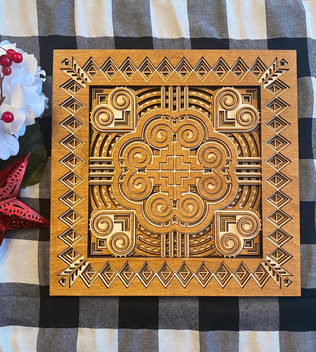 Hmong Mandala - HP1 - Etsy