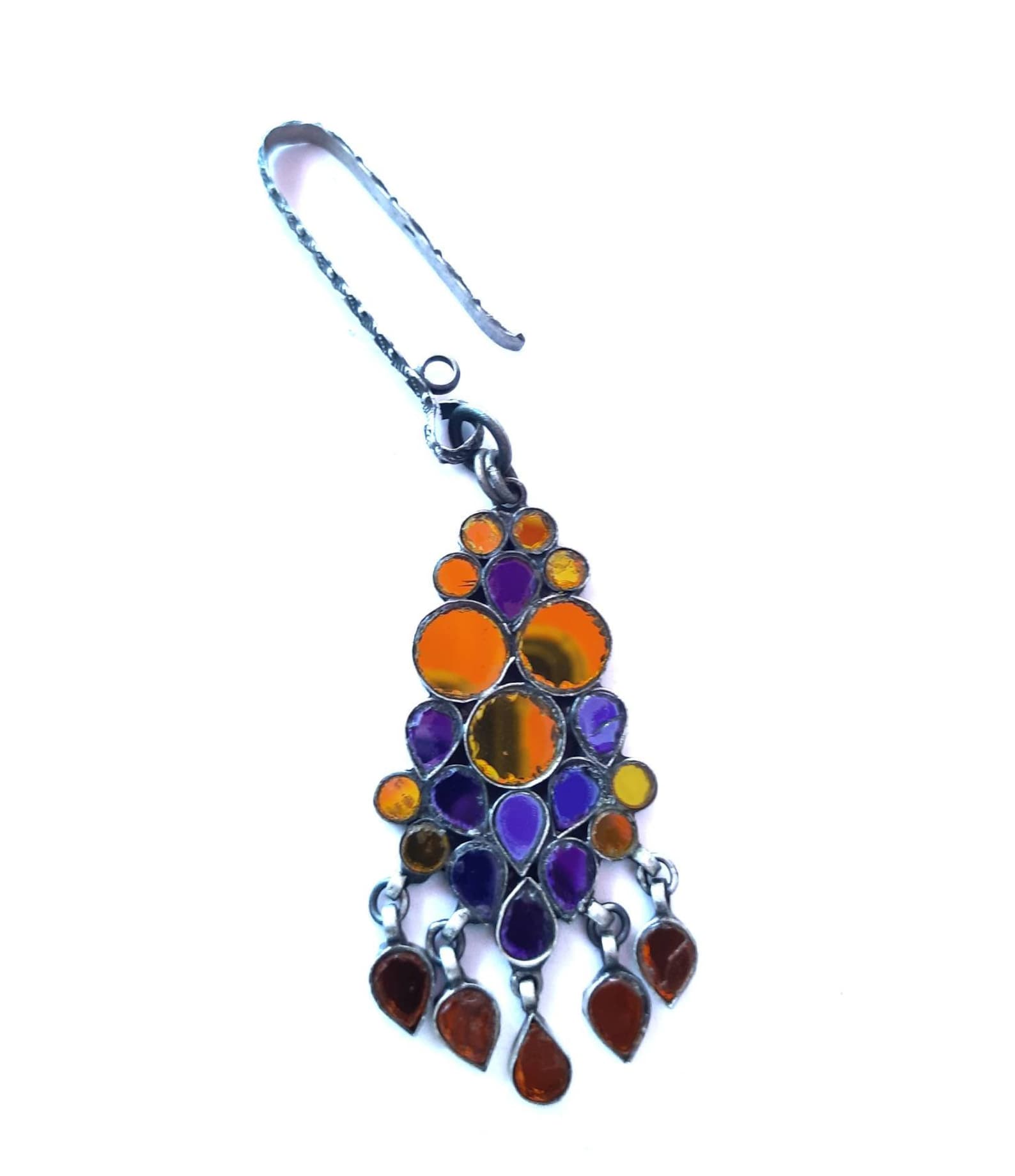 Sterling Silver Saree Bunch 925 Silver Key Chain Saree Key - Etsy