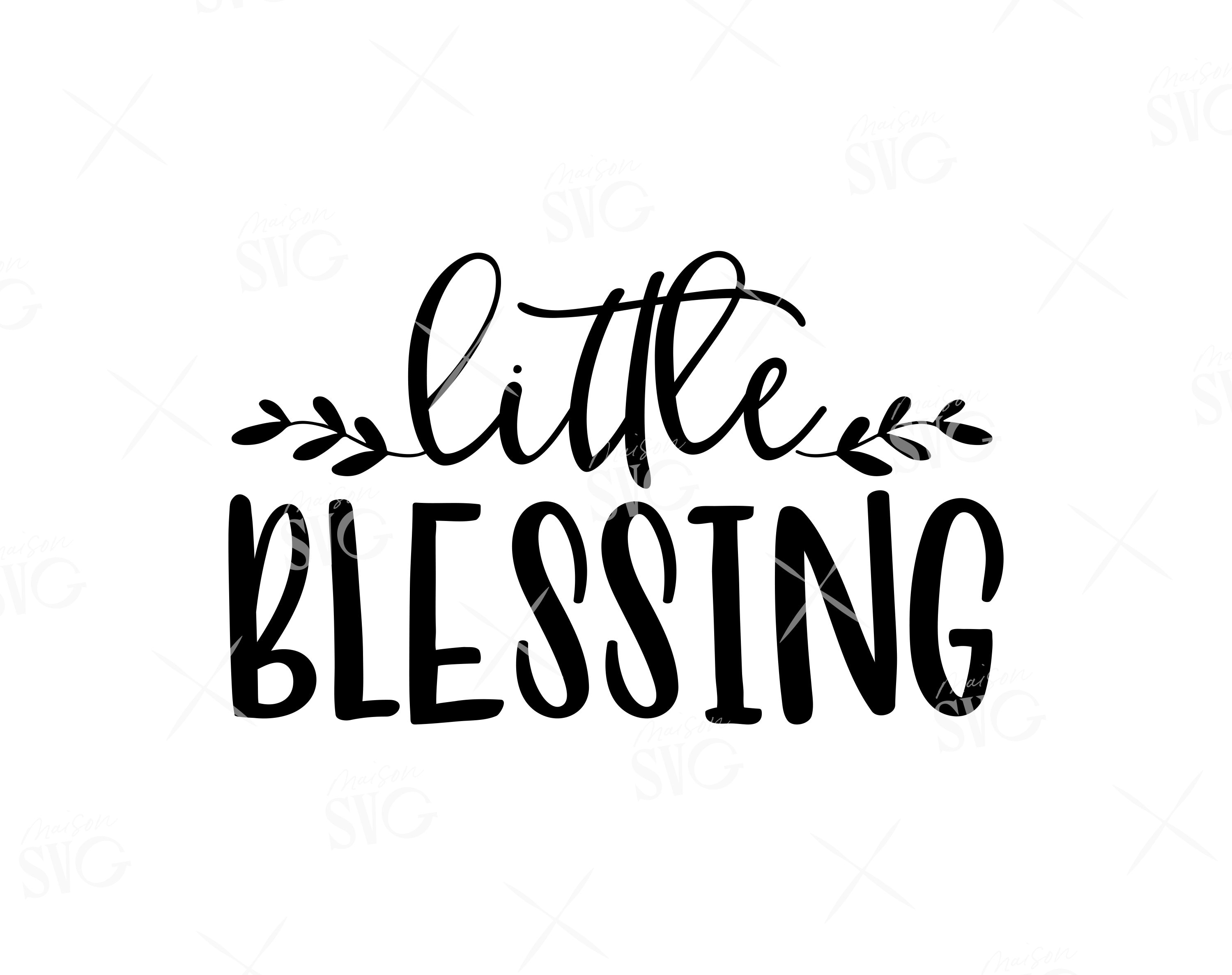 Little Blessing SVG File Nursery Svg Newborn Svg Baby Girl | Etsy