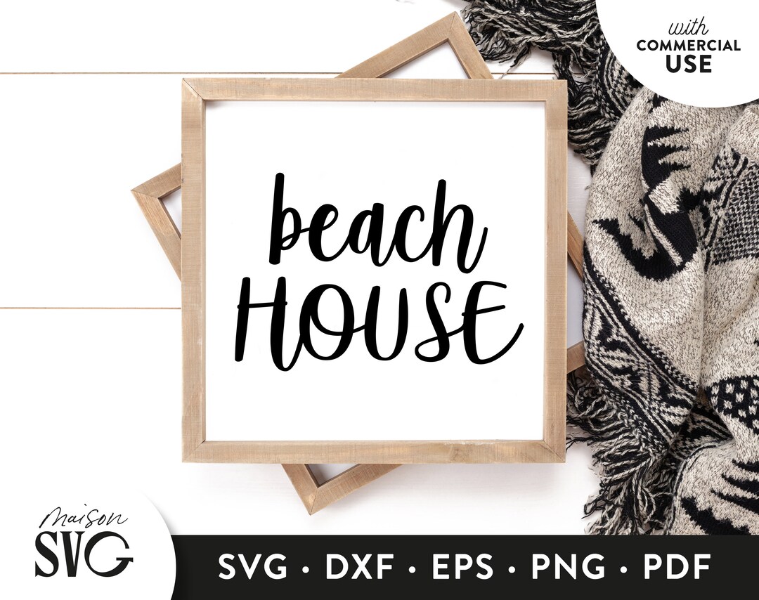 Beach House SVG, Beach House Sign Svg, Summer Svg, Beach Life Svg ...