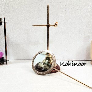 Personalized Engraved Brass Magnifying Glass With Adjustable Stand ...