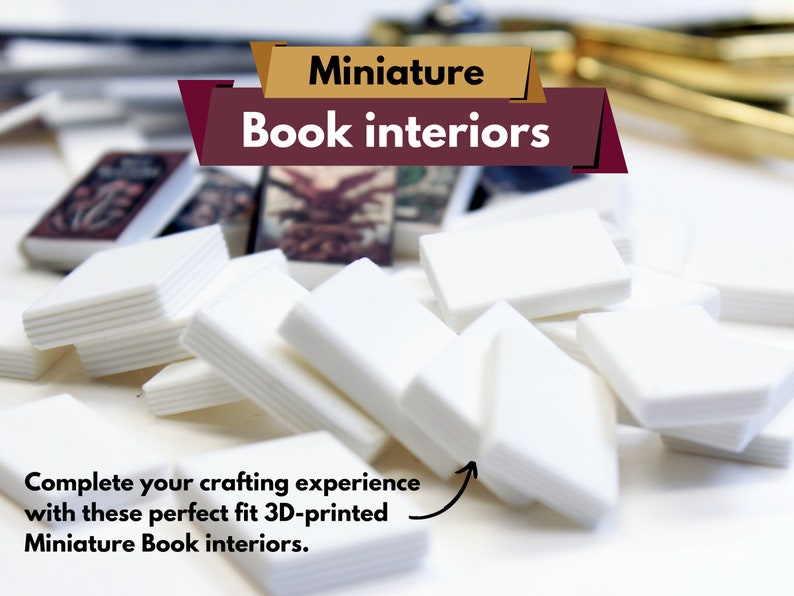 Occult Miniature Book Covers | Dollhouse Library DIY (digital Download ...