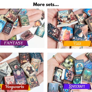 Miniature Lovecraft Book Covers | 1/12 & 1/6 Scale Dollhouse (digital ...