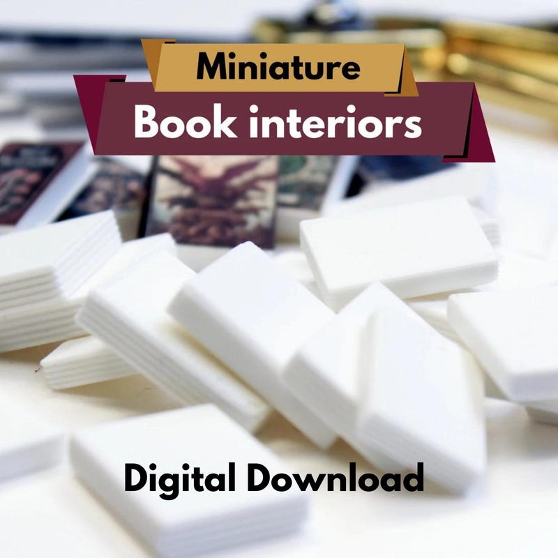 Mini Books - Etsy
