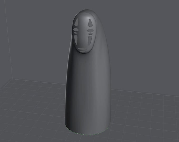 Accurate No-face 3D Model: Spirited Away 3D Printable STL File | Make ...