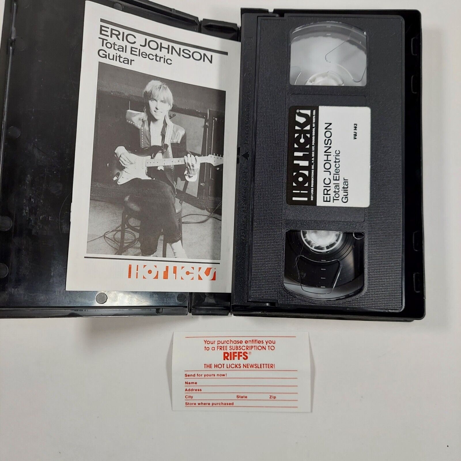 Hot Licks VHS Lot Haynes Johnson Electric Blues Slide Guitar ...